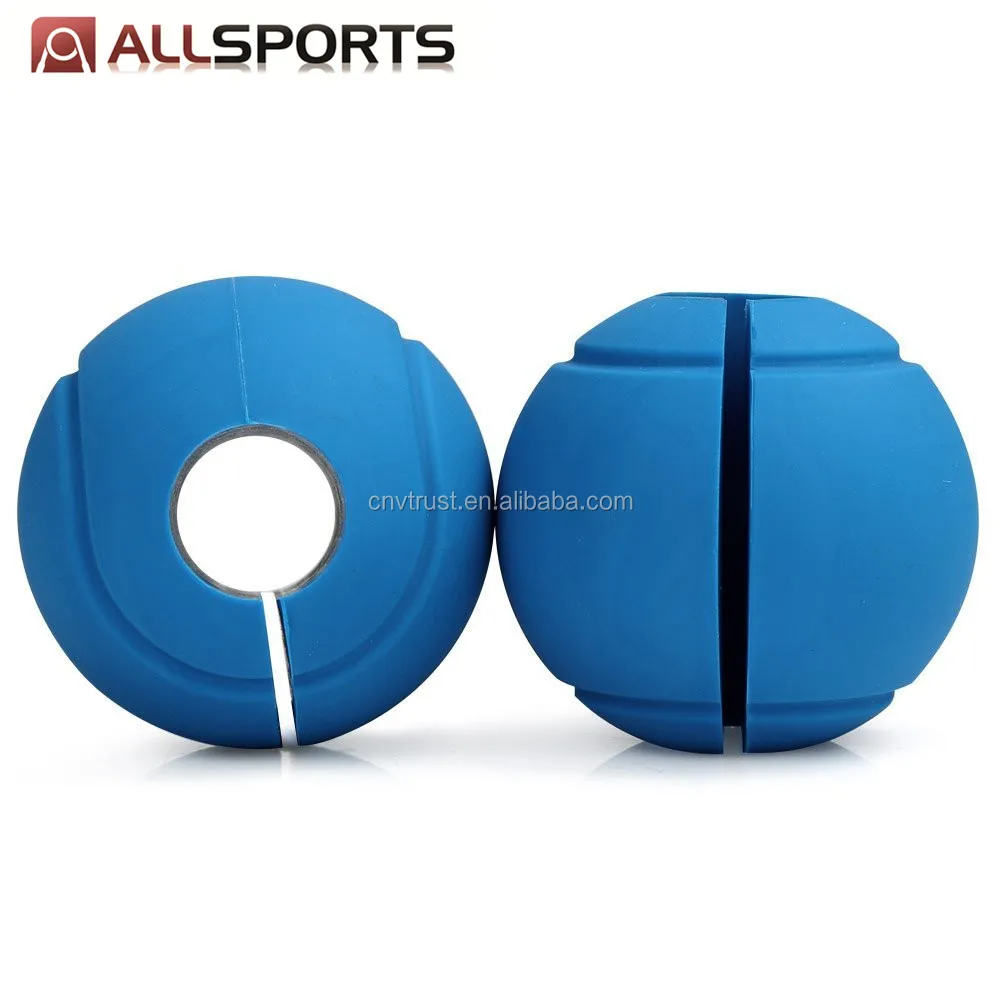 Silicone Barbell Ball Grips Dumbbell ,Hand Protector for Weightlifting ...