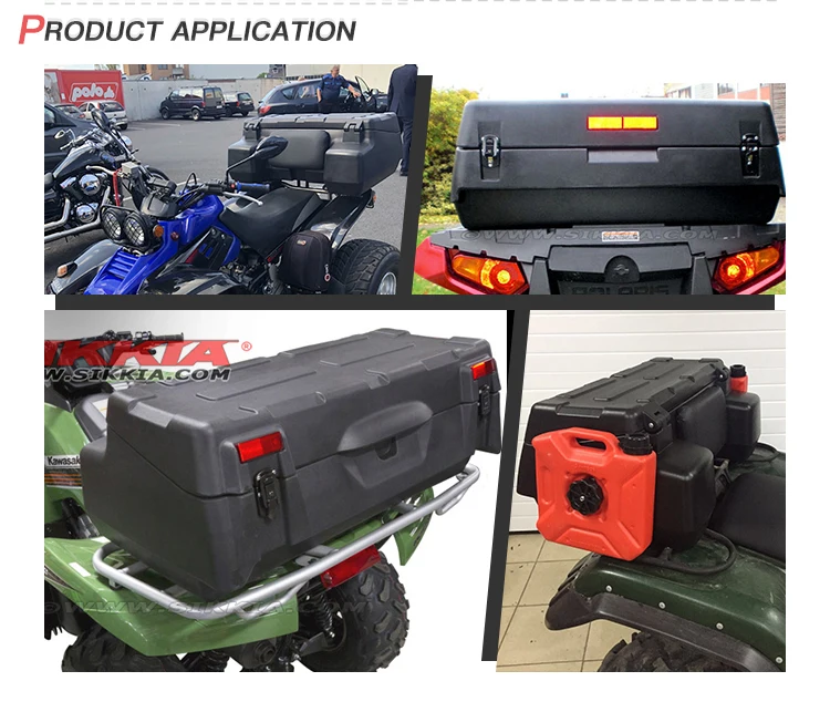 Universal Rear Atv Box With Soft Backrest - Buy Atv Front Box,Atv Parts ...