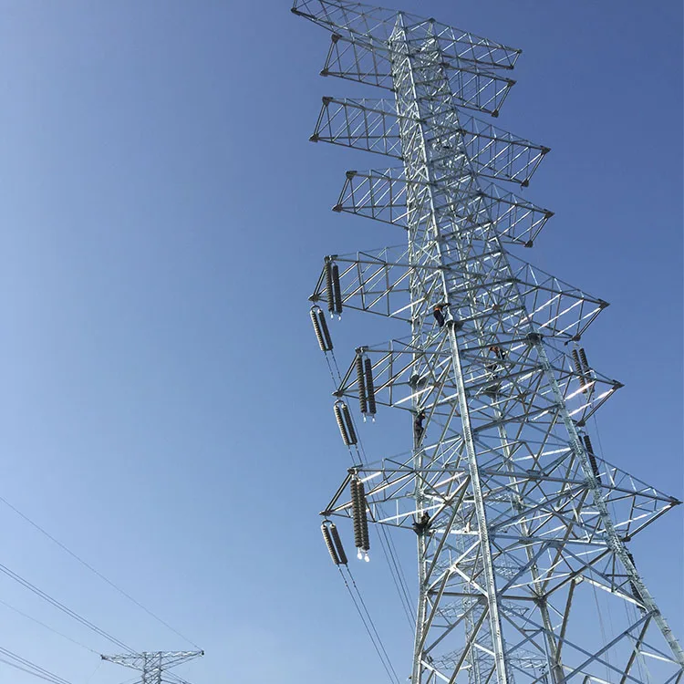 High Strength Galvanized Steel Angle Iron Tower - Torre De Fierro