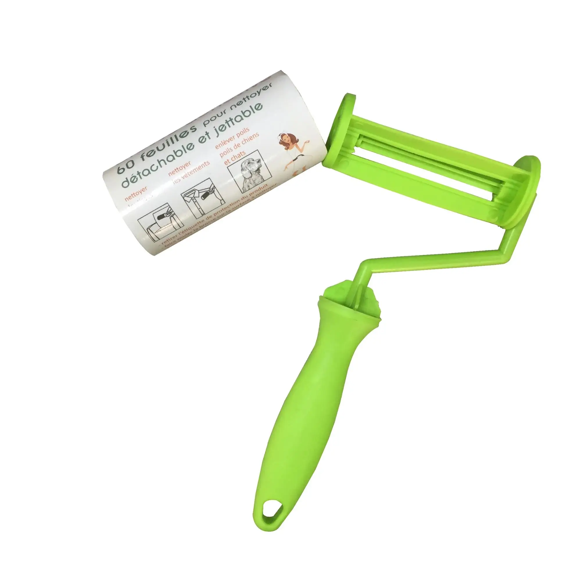 Clothes Cleaning Lint Roller With Handle - Buy Cleaning Lint Rollers ...