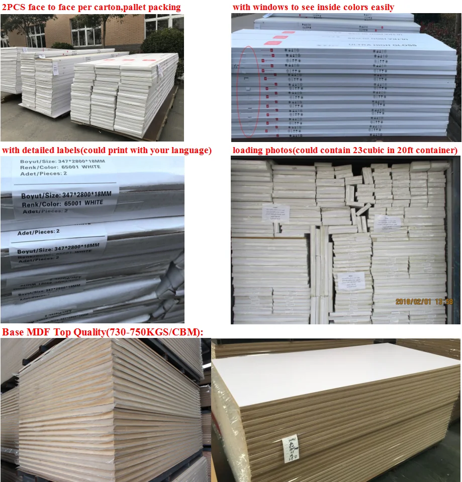 PVC Wrapped Wall Panel Sheets MDF - Stylish & Durable