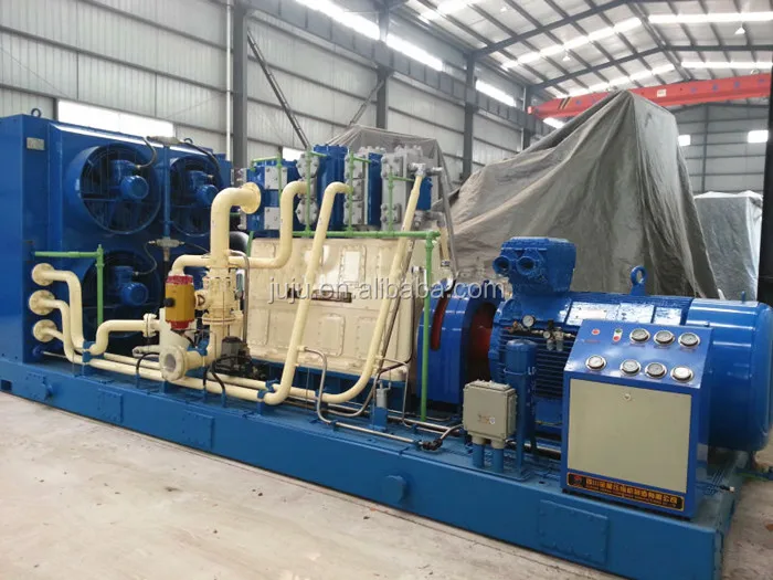 Skid Mounted Moveable Artificial Gas Lift Compressor Wellhead ...