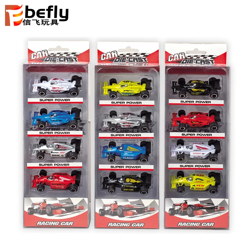 Classic Metal F1 Car for Children - Safe & Fun Diecast Toy