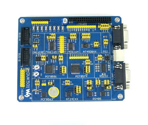 Atmega16a-pu Atmega16a Mega16 Atmel Avr Evaluation Development Board + Dvk501 System Kits + 2pcs ...