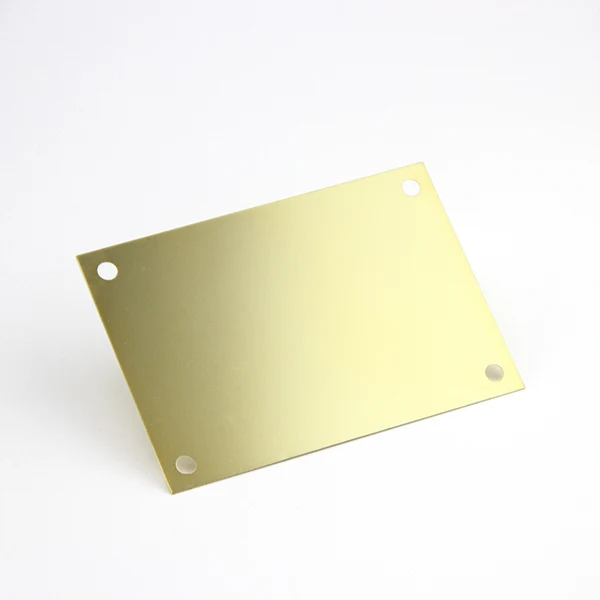 Custom Metallic Embossed Metal Label Plates - Buy Embossed Metal Labels ...