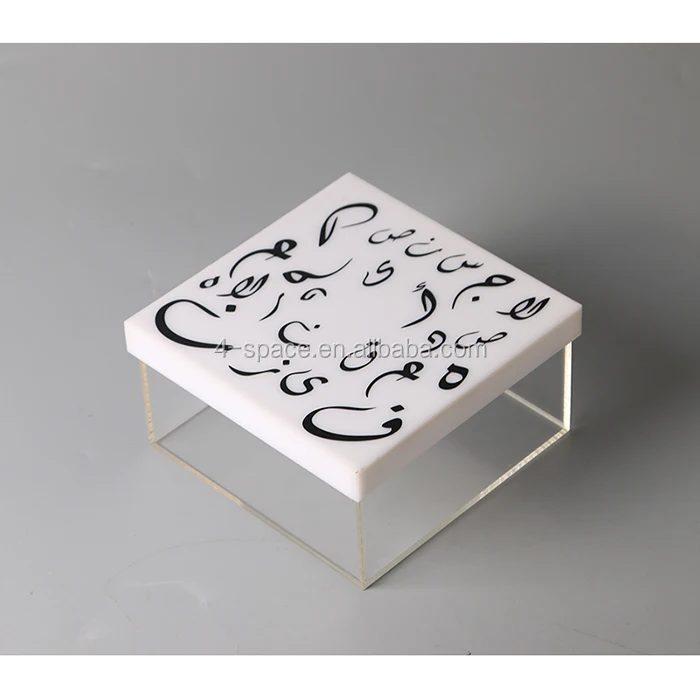 Silver Mirrored Acrylic Five Side Box - Custom Plinths
