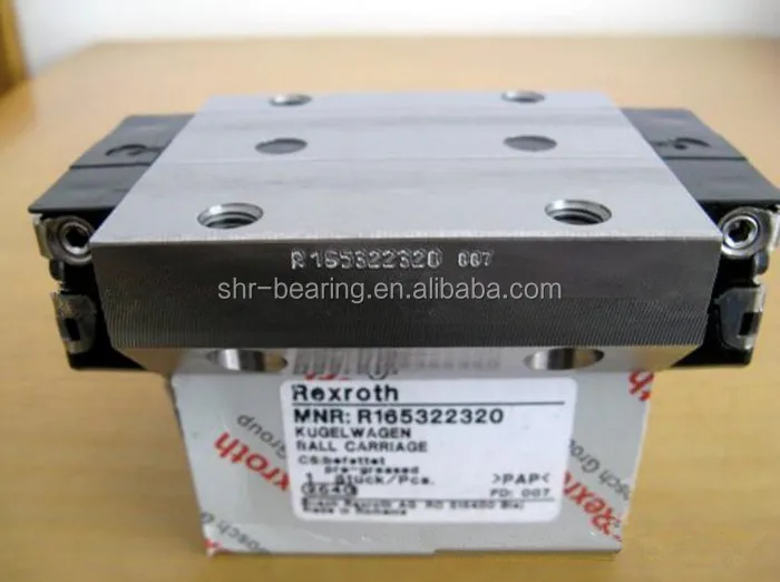Super Precision Linear Rail Guides R1653 312 20 Rexroth Runner Blocks ...