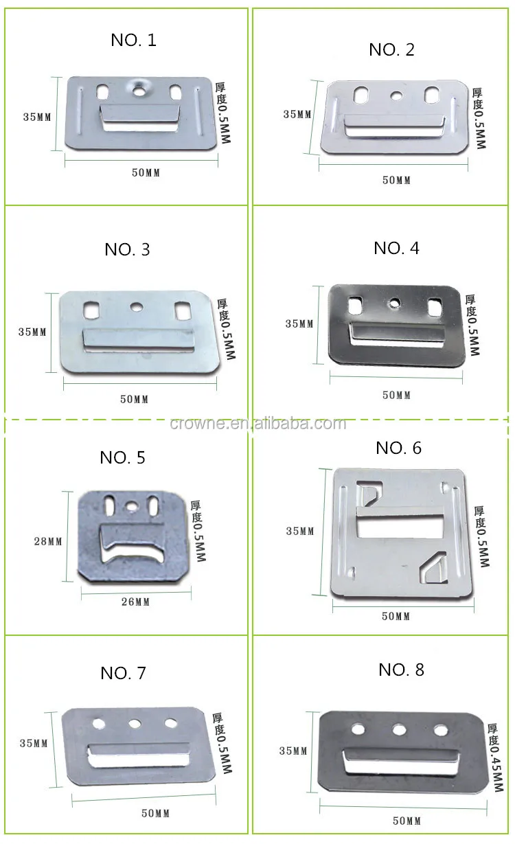 Stainless Steel WPC Clip - Easy Wall Panel Installation