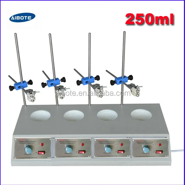 500ml Soxhlet Extraction with 4 and 6 Position Heating Mantle