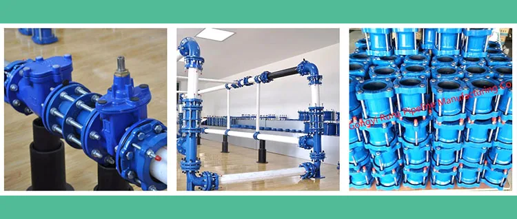 Runtaida Wide Range Mechanical Coupling UPVC VJ Universal Coupling