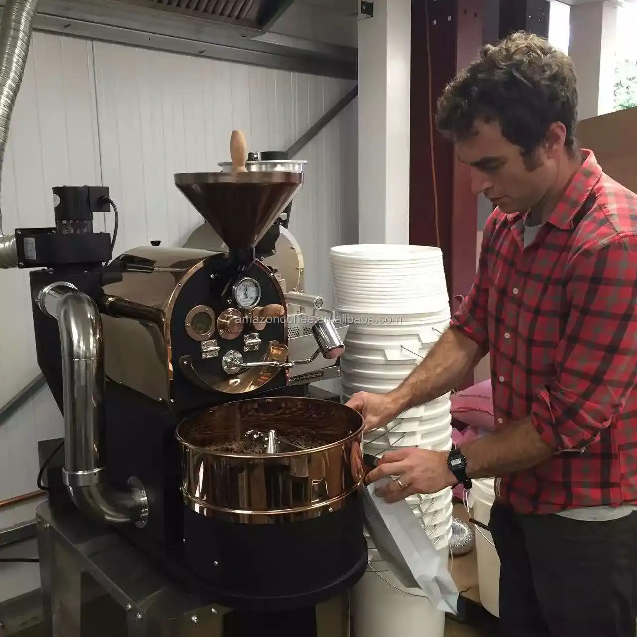 10kg Coffee Bean Roaster Coffee Roaster 10kg Commercial Coffee Bean ...