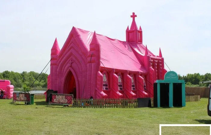 Custom Portable Floating Wedding Church Inflatable