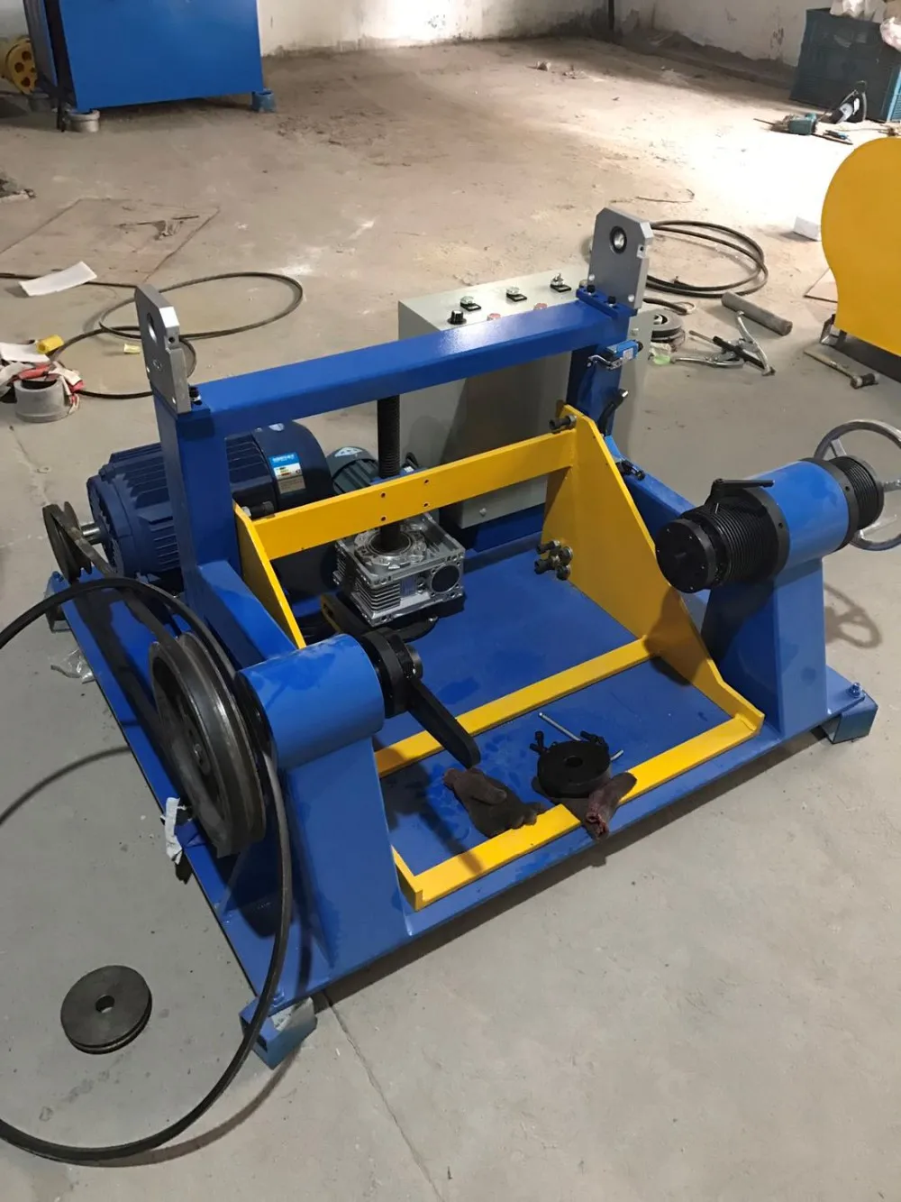 Wire Taking-up And Traverse Machine Spool Winder Machine Qp500/630/800 ...