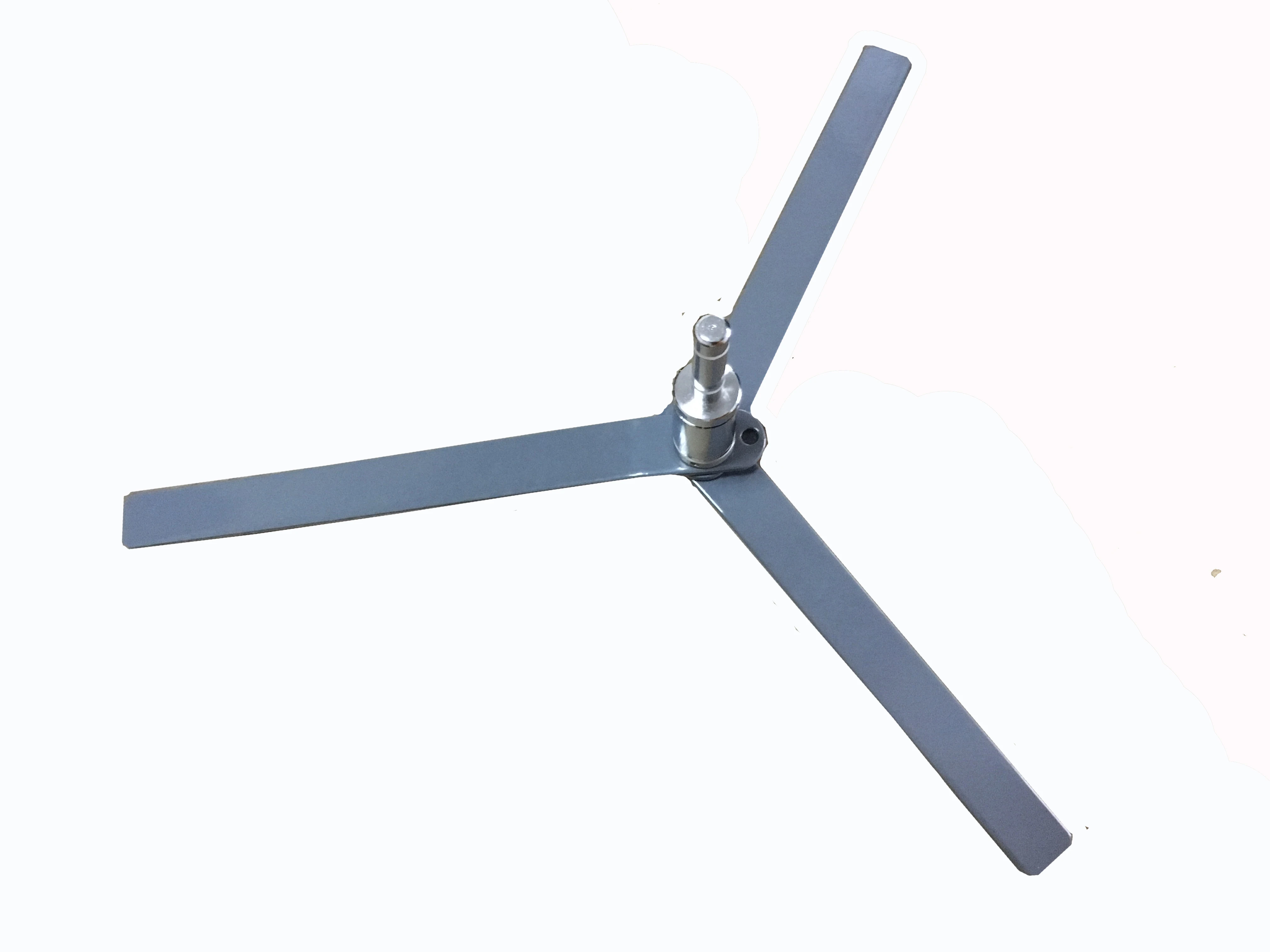 Convenient Indoor 3kg Foldable Tripod Flag Pole Base For Advertising ...