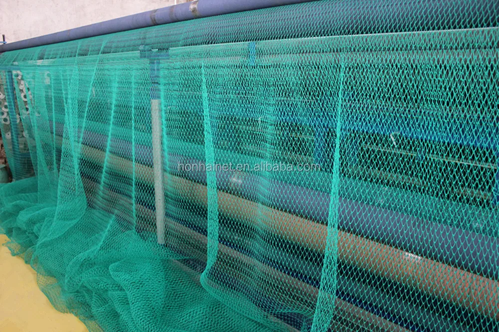 Factory Hdpe Polyethylene Fishing Net 210d 380d 33ply 36ply 39ply 42ply ...