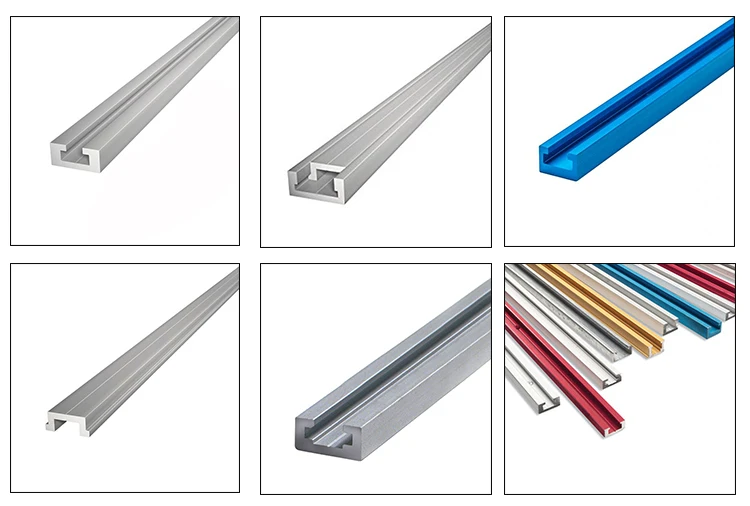 6061 Extruded Aluminum Profile T Track Channel - Buy Aluminum Extruded ...