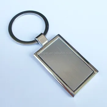Rectangle Metal Blank Key Holder Logo Size 21*34mm - Buy Rectangle Key Holder,Blank Key Holder ...