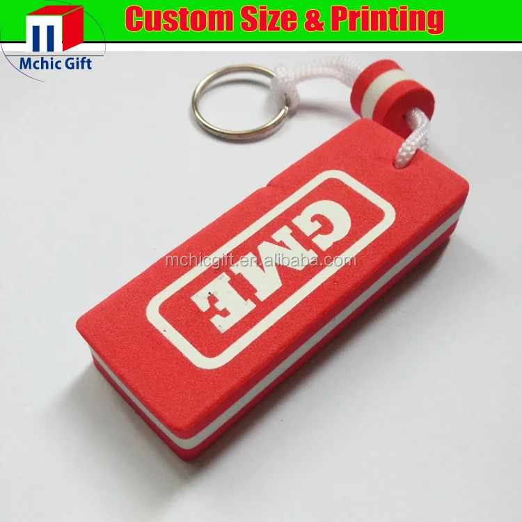 Custom Made Colorful Eva Foam Colorful Floating Keychain - Buy Floating ...