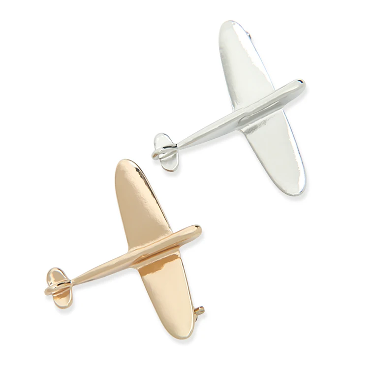 3d Design Airplane Shaped Metal Enamel Lapel Pin - Buy Airplane Shaped ...