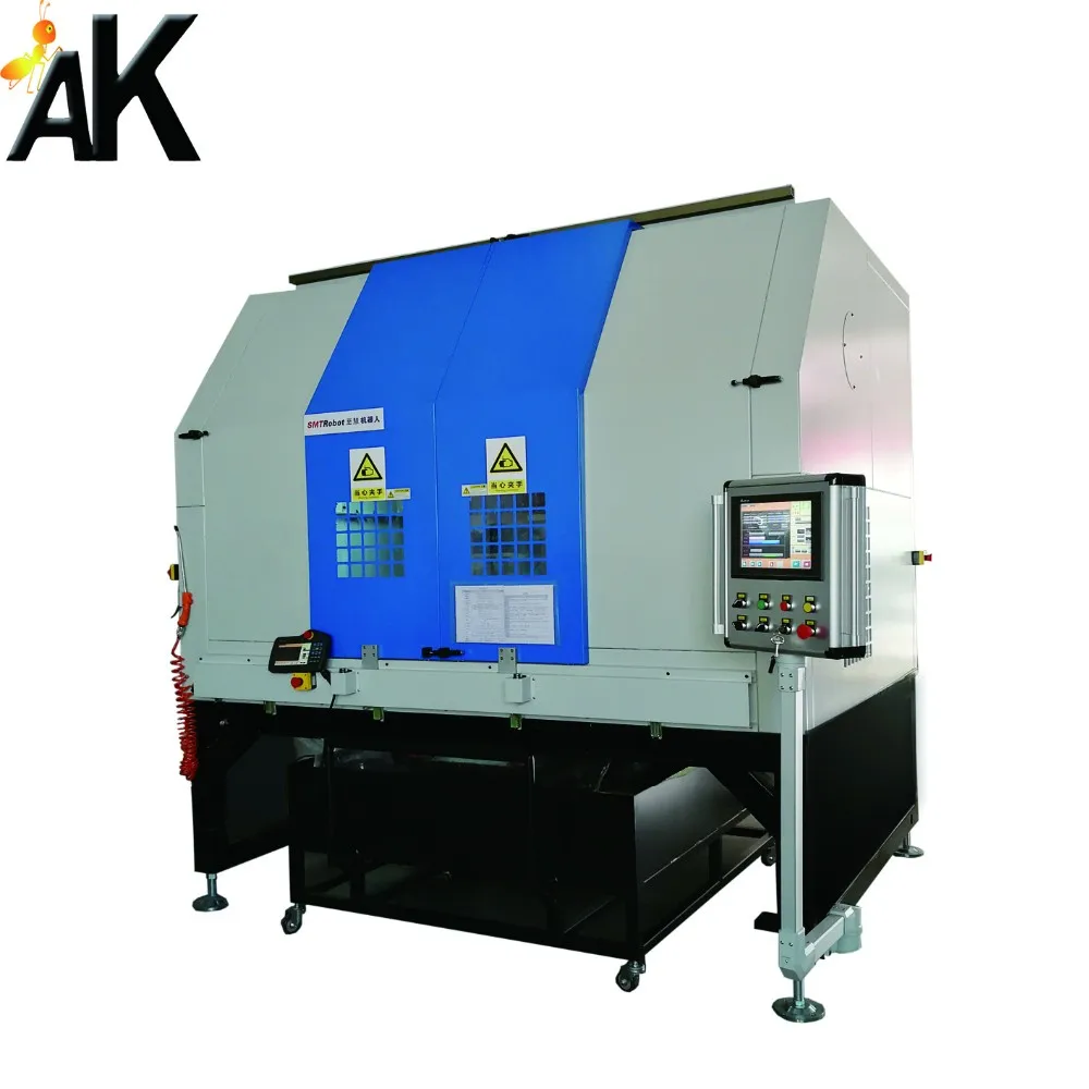 4-axis Single Brass Part Cnc Gate Cutting Machine For Faucet Castings ...