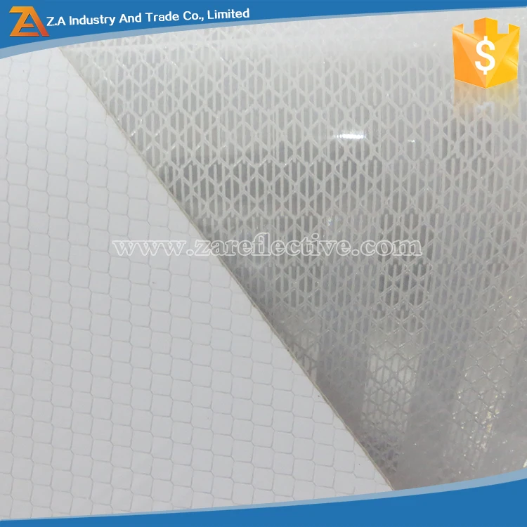 White Reflective Vinyl Prismatics As Stop Go Traffic Lights 1.22*45.7 ...