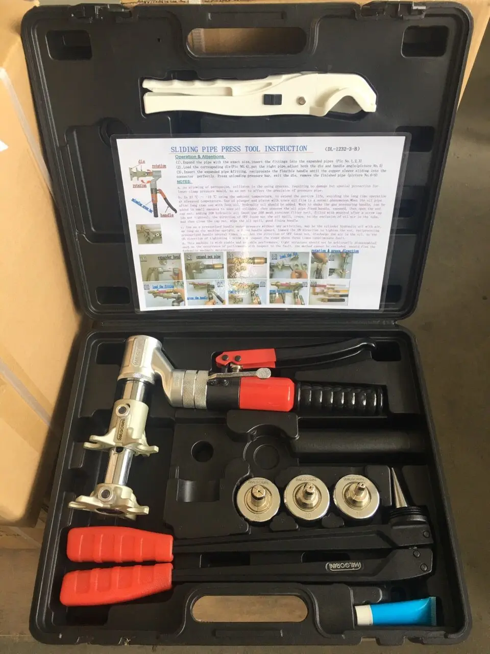 Tool Manual Hand Lever Pex Tube Expanding Tool Kit - Buy Pex Tube ...