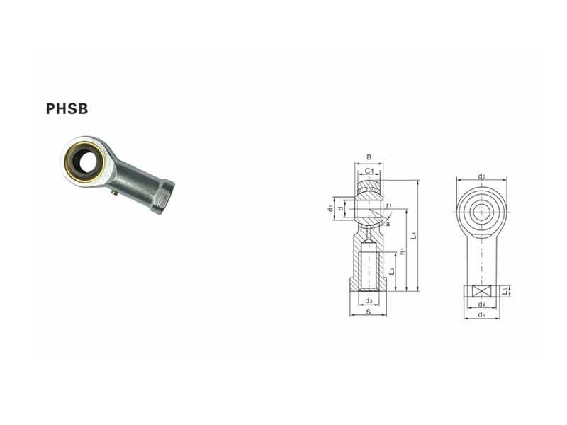 Phs Rod Ends With Female Thread Phs12 - Buy Rod Ends,Phs12 Rod Ends ...