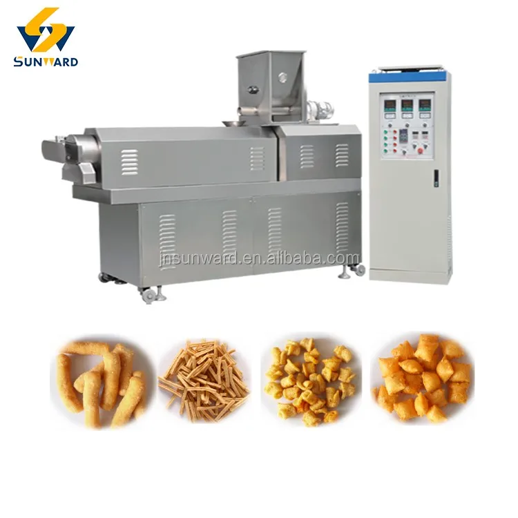 Sunward 100-150kg/h Doritos /tortilla / Corn Chip Making Machine Fried ...