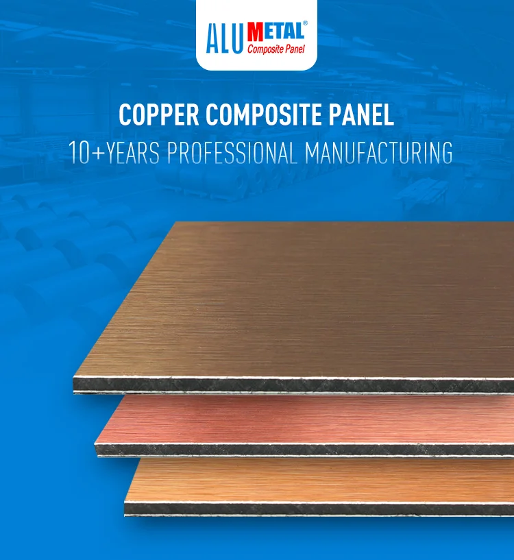 Exterior Wall Cladding: Copper Aluminium Composite Panels for Durable ...
