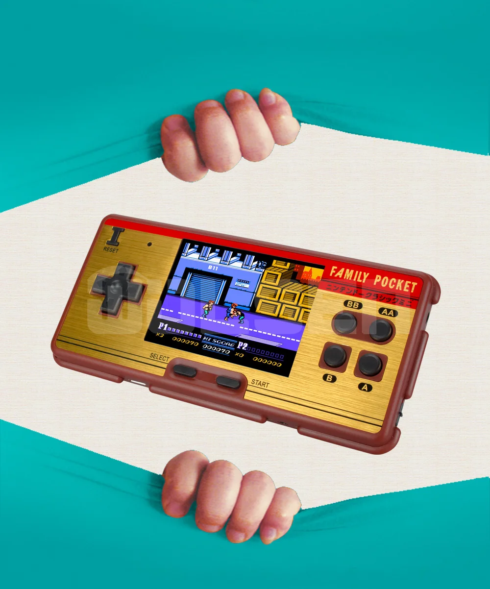 3.0'' Screen Classic Family Pocket Super Games Fc Portable Handheld ...
