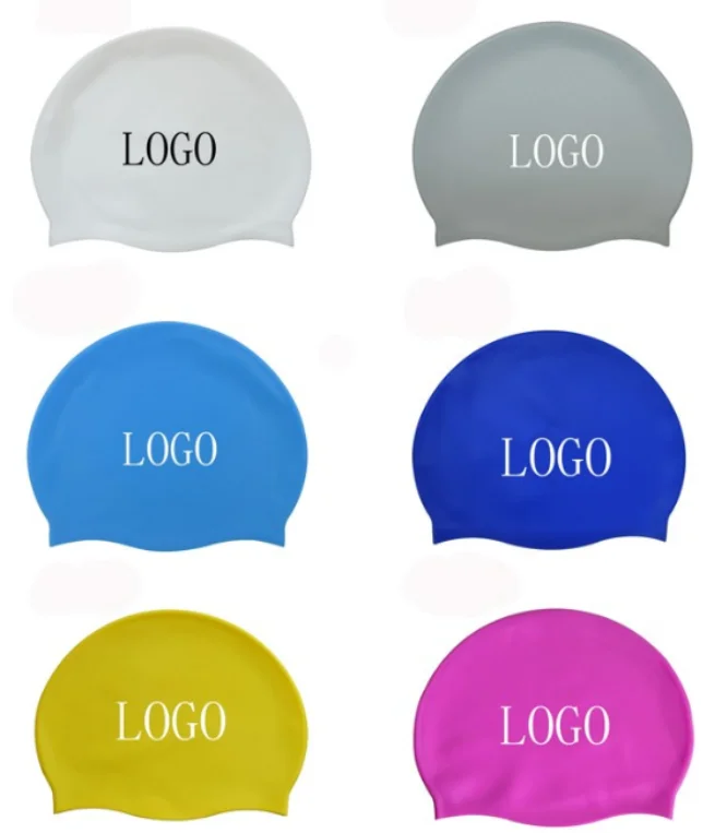 Custom Design Swim Caps - No Minimum Logo Print Swim Cap