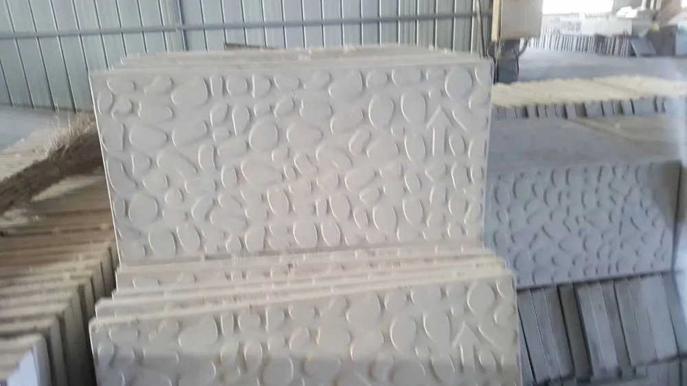 Precast Concrete Plastic Cobblestone Tiles - Durable Pavement Molds