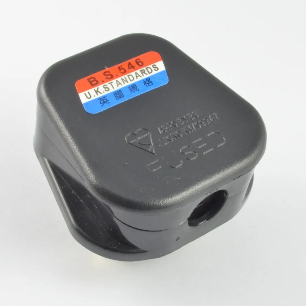 250v Bs 3 Pin 13 Amp Fused Plug Uk Typeg With Fused Power Wiring Plug ...