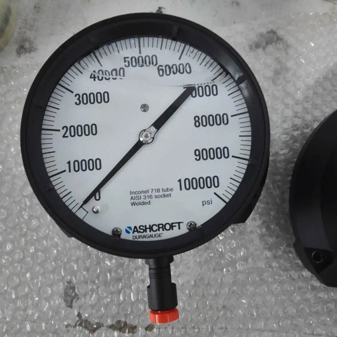 80 KSI High-Pressure Gauge A-1456 for Water Jet Cutting
