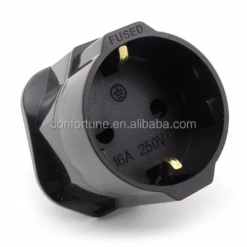 Bs 1363 Schuko To Uk Transformer Plug Adapter 13a Fuse - Buy 13a Dubai ...