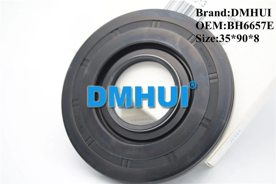 BH6657E 35-90-8 mm NBR oil seal for motor oil sealing DMHUI Pump Parts ...