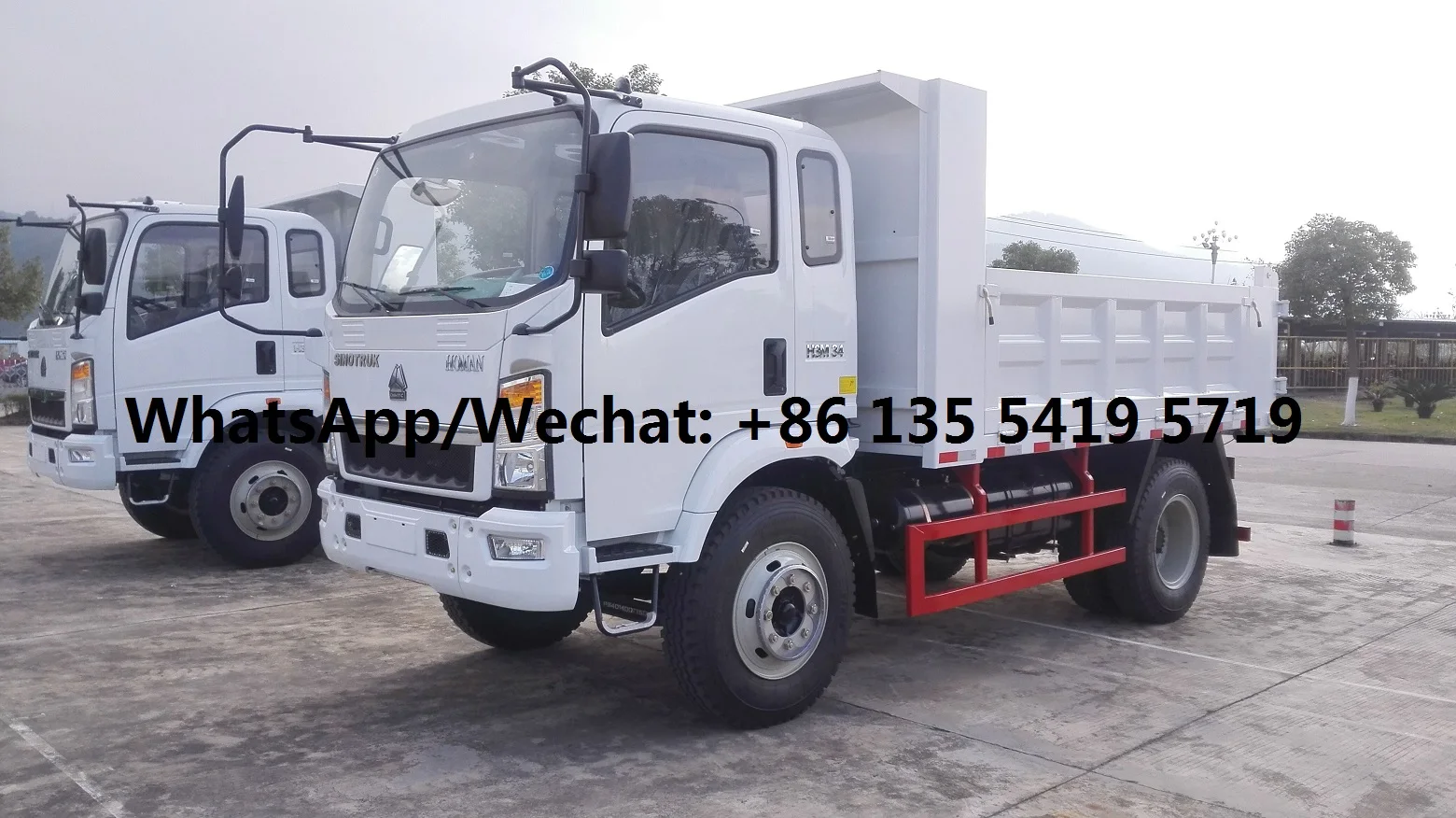 Sinotruk HOMAN 4x4 Small Dump Tipper Truck - 8/10 Tons Off-Road Dumper ...