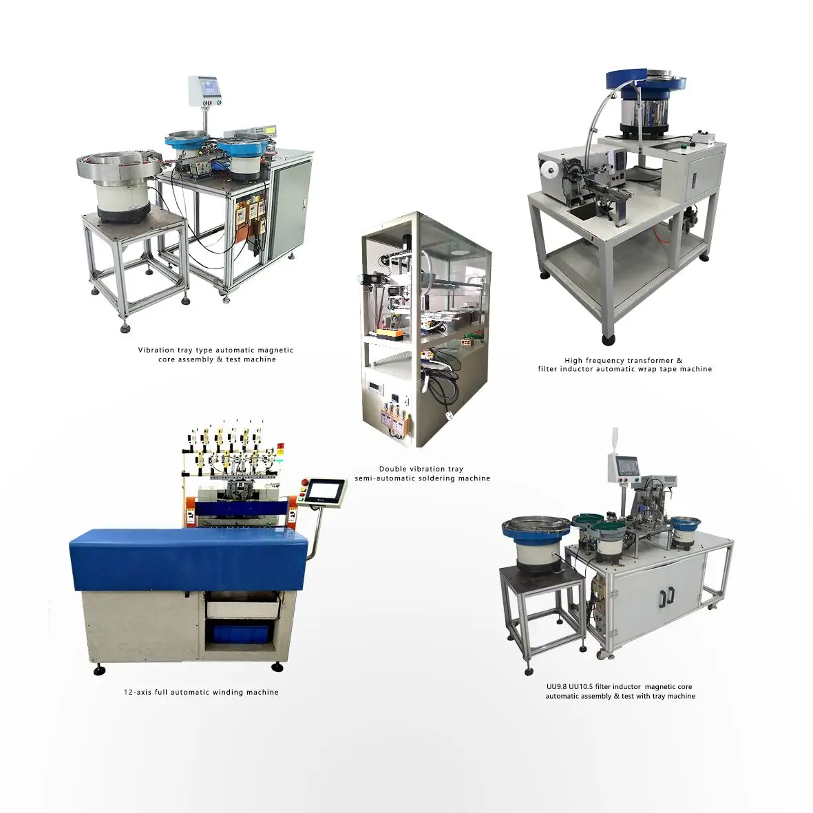 Full Automatic Assemble Ferrite Core Eqipment Machine for High ...