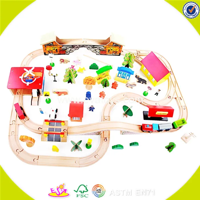 Wholesale Creative Wooden Train Tracks Toy For Kids W04c060 - Buy Train ...