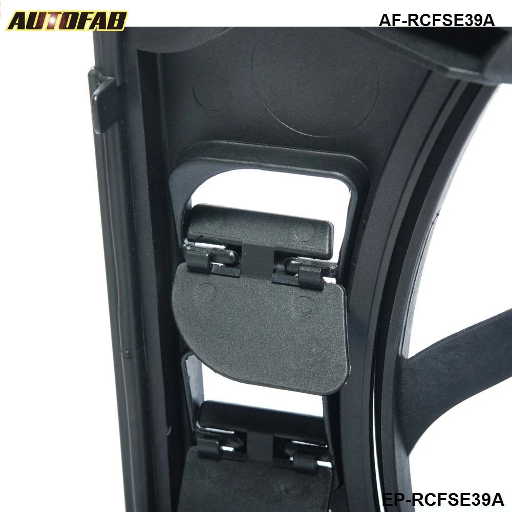 Autofab-ac A/c Radiator Condenser Cooling Fan Assembly For Bmw E39 528i ...