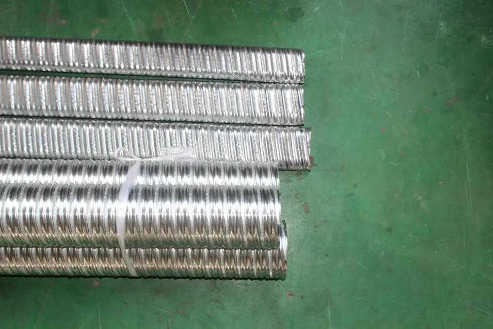 Galvanized Round Metal Sheathing Corrugated Duct Pipe Used In ...