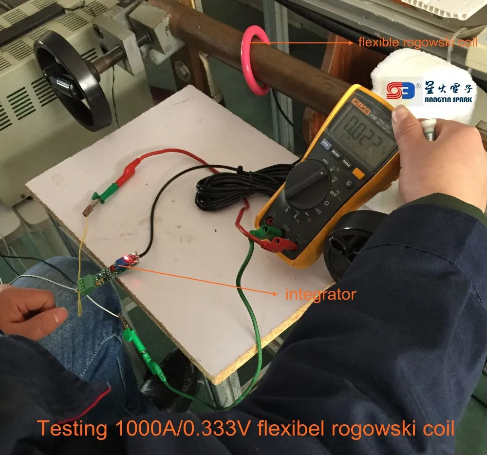 1000a Clamp On Rogowski Coil With 0.333v Output/ Flexible Rogowski Coil ...