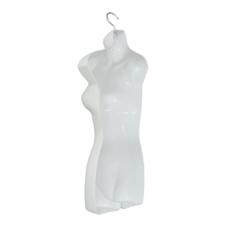 Plastic Female Half Body Hanging Mannequin Pp High Quality - Buy Half ...