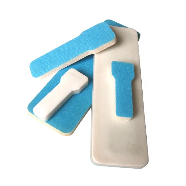 Blue and White Medical IV Arm Board - Eco-Friendly & Safe