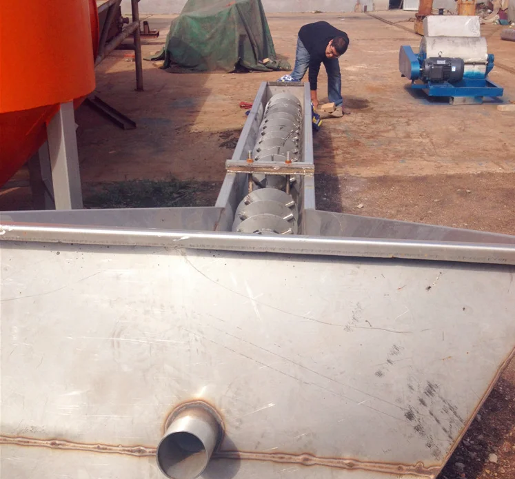 Screw Salt Washing Machine for Food Grade Salt - Juxin