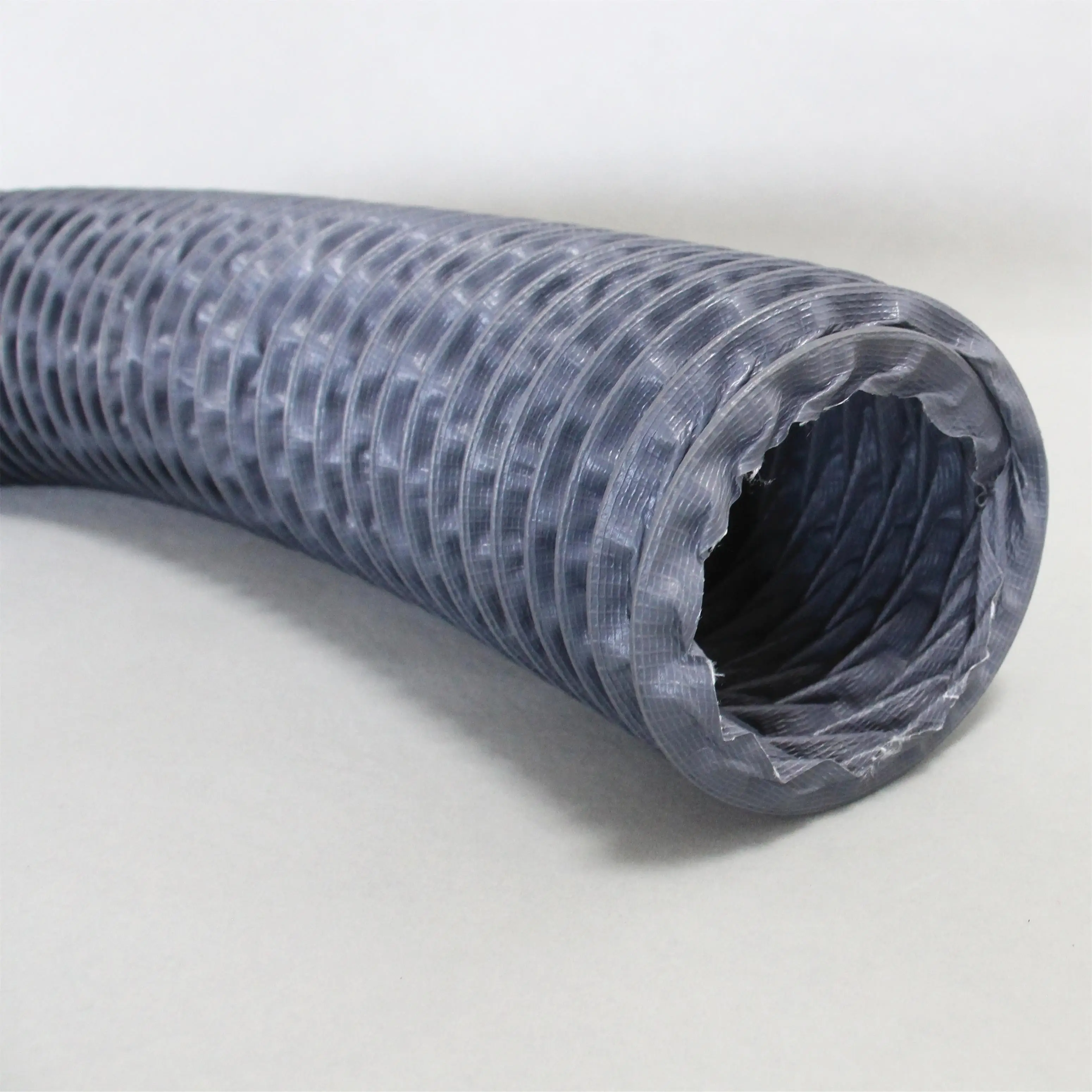 HVAC 20 Inch Nylon Fireproof Fabric Flexible Air Duct