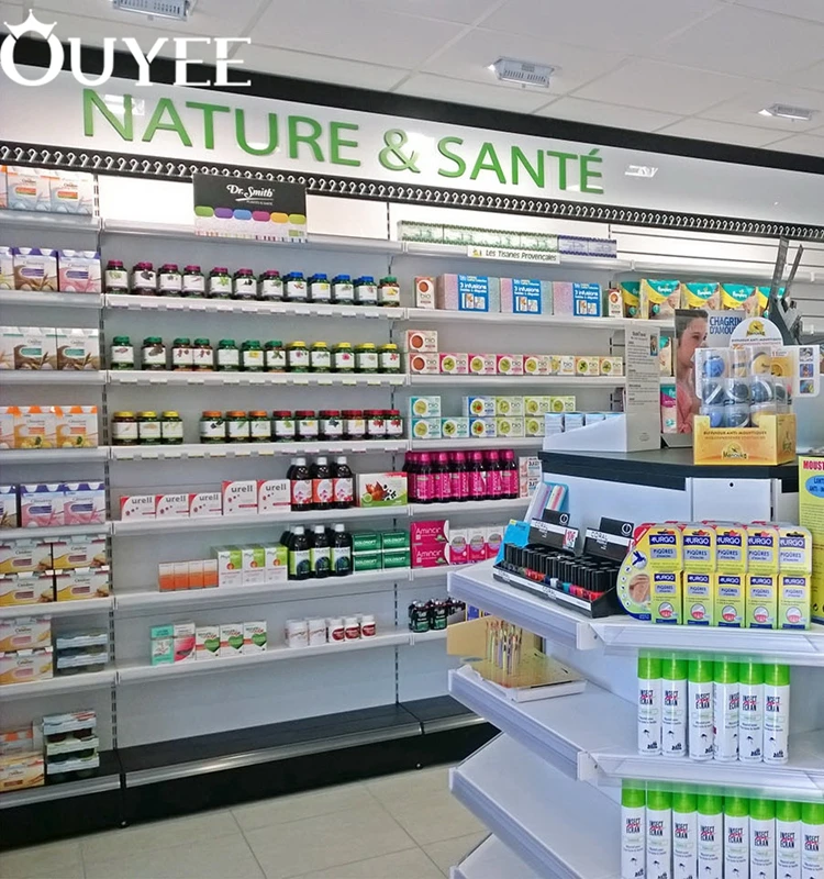 Modern Pharmacy Shelves - Stylish & Functional Solutions