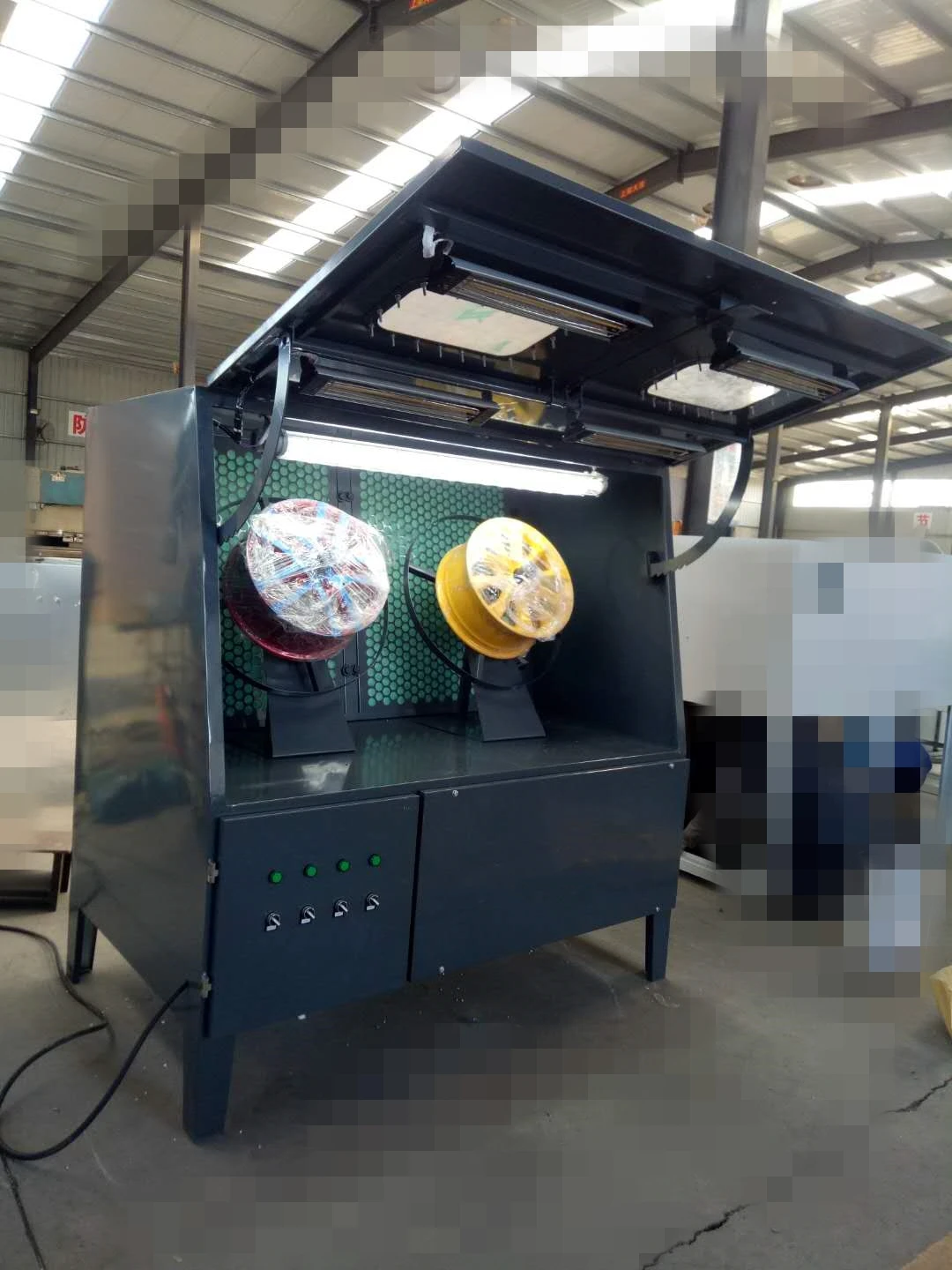 Small Auto Alloy Wheel Rim Painting Drying Booth - Buy Small Paint ...