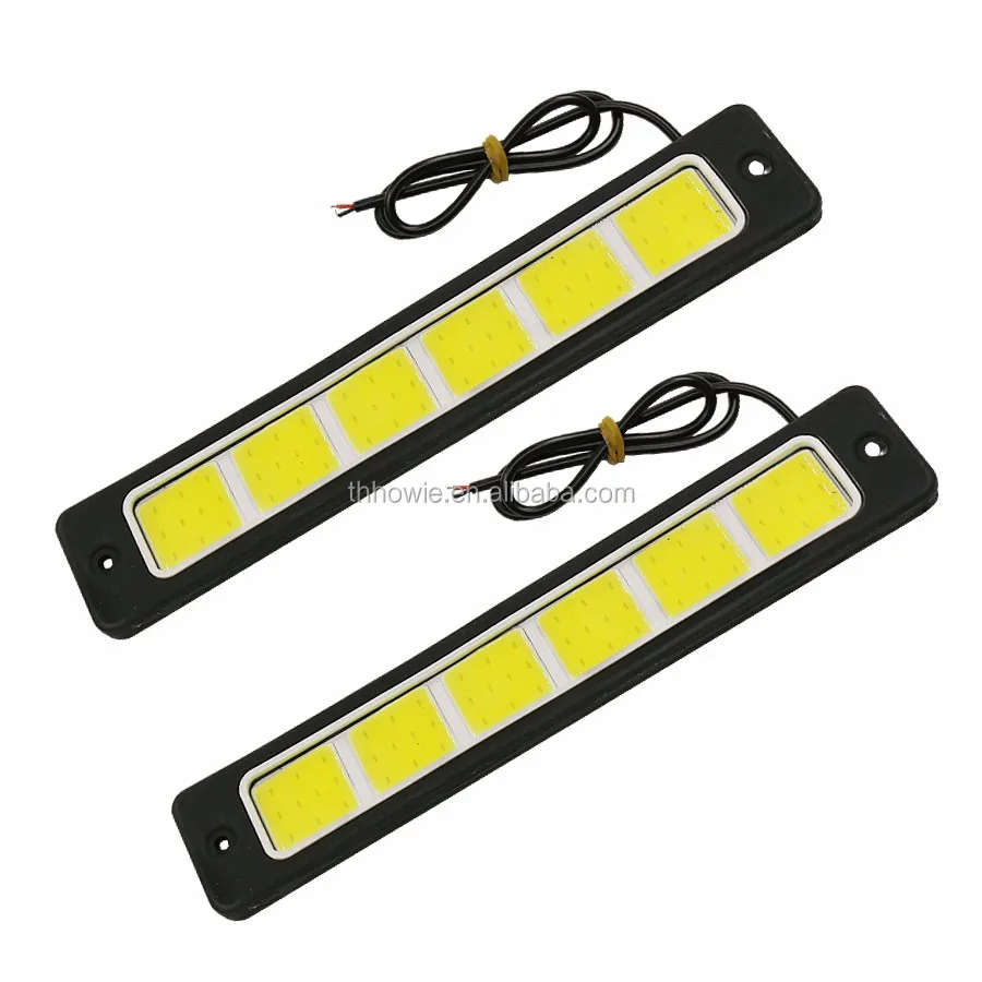 Super Bright Daytime Running Lights Cob Chip Car Led Driving Lamp ...