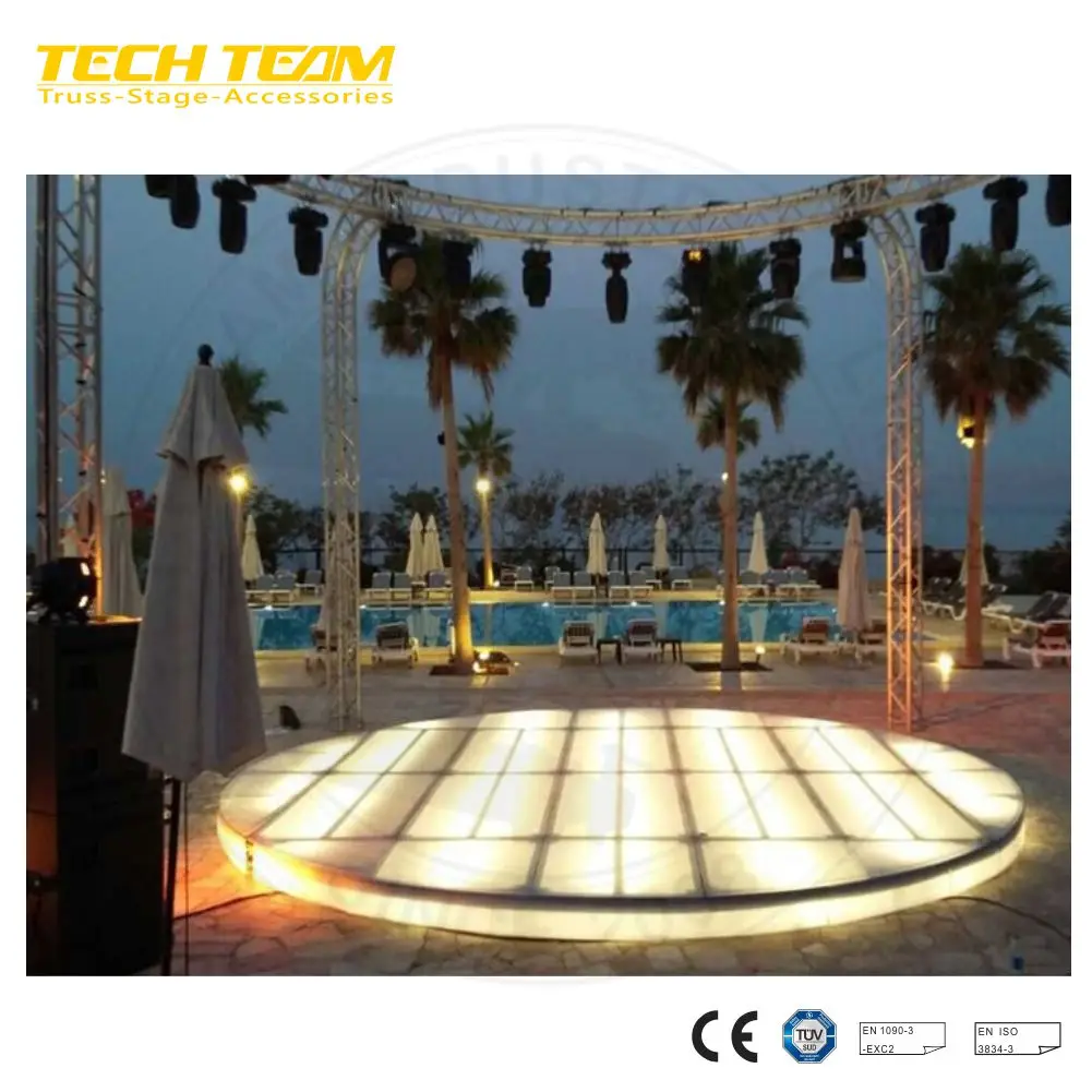 4ft*4ft Square Glass / Acrylic Wedding Stage Platform - Buy Glass Stage ...